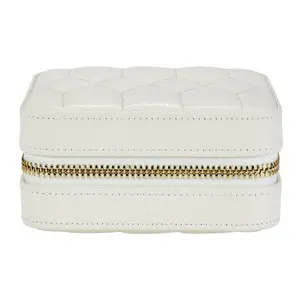 Wolf Lauren Zip Travel Case - Ivory