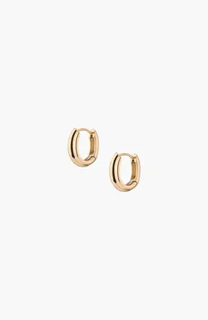 AURATE Mini Tidal Hoop Earrings