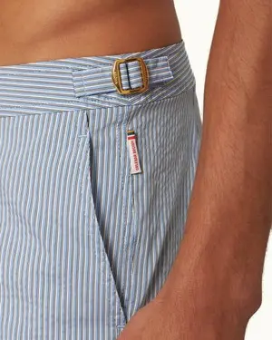 Orlebar Brown Bulldog Tailored-fit Swim Shorts - Wave Blue