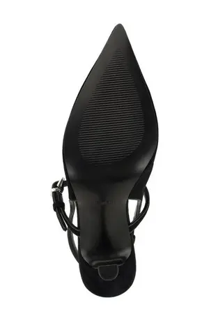 Nine West Amelap Pointed Toe Slingback Pump - Black