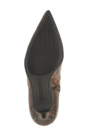 Tommy Hilfiger Derisa Knee High Faux Leather Boot - Cognac