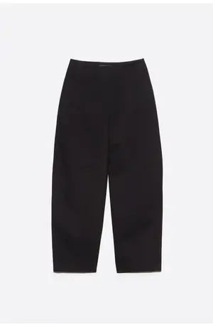 Bimba Y Lola Barrel Trousers With Decorative Stitching