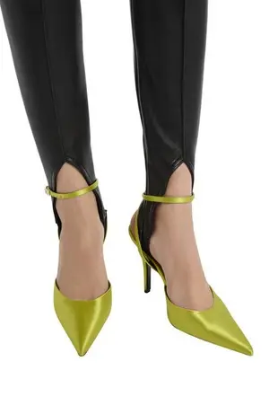 Balmain Satin Strappy Courts