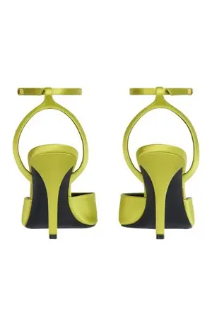 Balmain Satin Strappy Courts