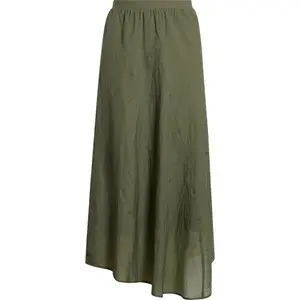 Bernardo Handkerchief Hem Midi Skirt