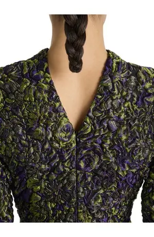 Balmain Cloqué Jacquard Dress