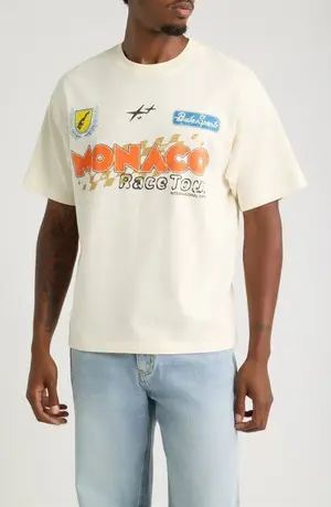 ID SUPPLY CO Nl Monaco Race Tour Graphic T-shirt