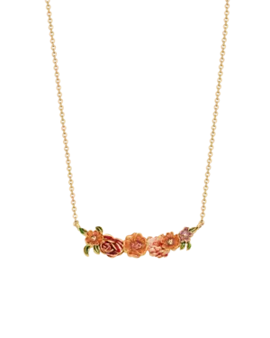 FABLE ENGLAND Eve Floral Choker Necklace