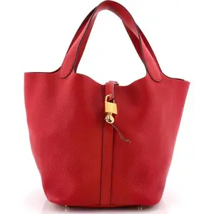 Hermès Picotin Lock Bag Maurice Mm - Red