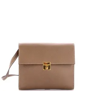 Hermès Clic Wallet On Strap Epsom 16