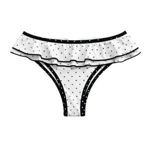 IVY SWIMWEAR Alina Bikini Bottom - White