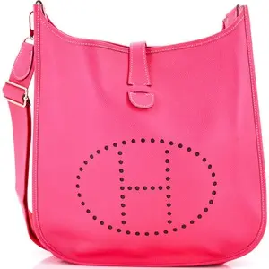 Hermès Evelyne Bag Gen Iii Epsom Gm - Pink