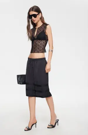 Lioness Tribeca Lace Cap Sleeve Top