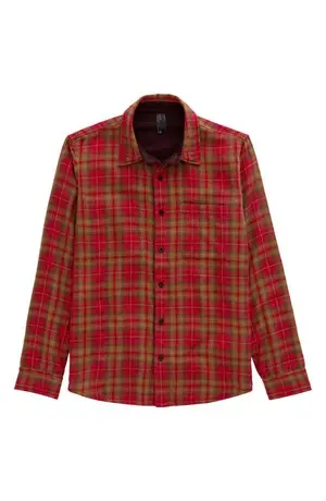 Ag Matteo Reversible Plaid Shirt