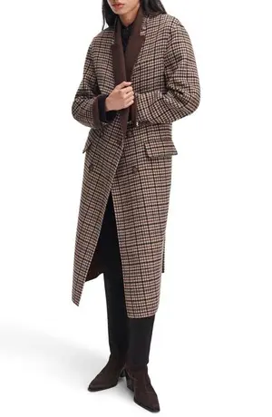 Rag & Bone Vasso Plaid Wool Coat
