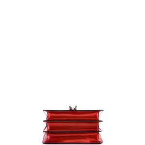 BVLGARI Serpenti Top Handle Bag Patent Small