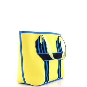 Hermès Pursangle Tote Canvas With Leather