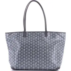 Goyard Artois Tote Coated Canvas Mm - Grey