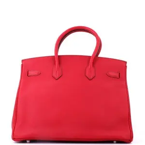 Hermès Birkin Handbag Vache Trekking With Palladium Hardware 35
