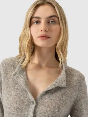 SAINT + SOFIA Ariella Cardigan - Grey