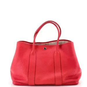 Hermès Garden Party Tote Leather 36 - Red