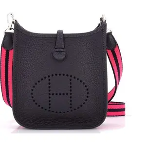 Hermès Evelyne Bag Gen Iii Clemence Tpm - Black
