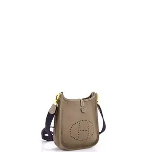 Hermès Evelyne Bag Gen Iii Clemence Tpm - Grey