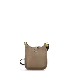 Hermès Evelyne Bag Gen Iii Clemence Tpm - Grey