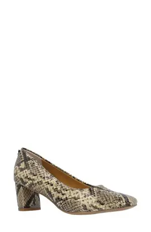J. Reneé Olivienne Snakeprint Pump