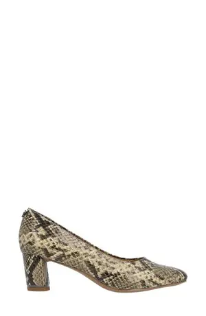 J. Reneé Olivienne Snakeprint Pump