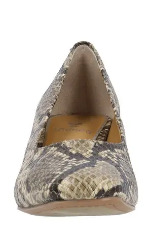 J. Reneé Olivienne Snakeprint Pump