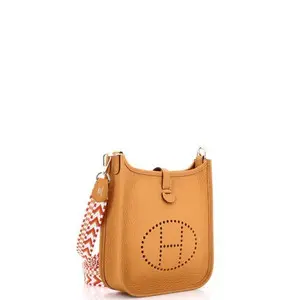 Hermès Evelyne Bag Gen Iii Clemence Tpm - Brown