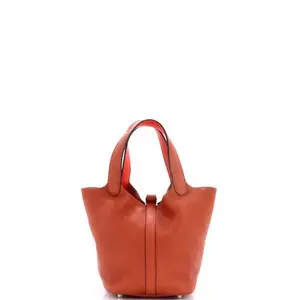 Hermès Eclat Picotin Lock Bag Clemence Pm