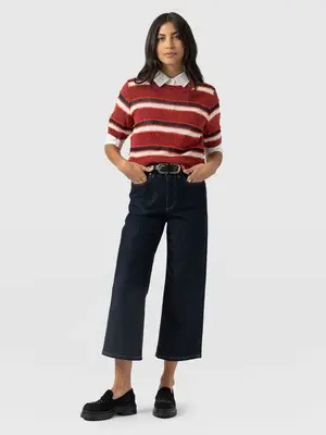 SAINT + SOFIA Rylie Crop Jean