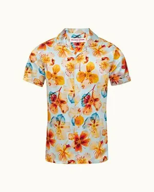 Orlebar Brown Hibbert Silk Shirt
