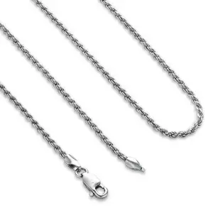 LUVMYJEWELRY Takumi Rope Chain Necklace 925 Silver