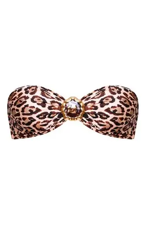 PatBO Panthera Bikini Top