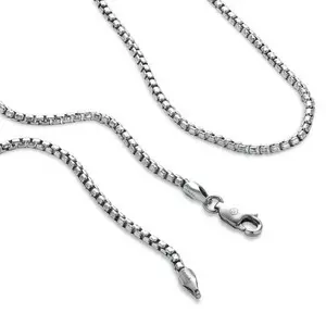 LUVMYJEWELRY Seiji Box Chain Necklace 925 Silver