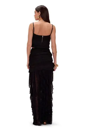 PatBO Ayla Fringe Top