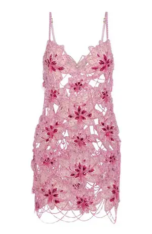 PatBO Amelia Embroidery Mini Dress