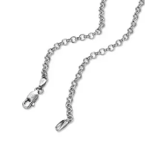 LUVMYJEWELRY Kazuki Rolo Chain Necklace 925 Silver