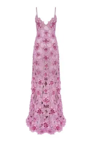 PatBO Amelia Embroidery Maxi Dress