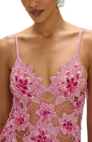 PatBO Amelia Embroidery Maxi Dress