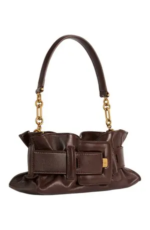 Balmain Anthem Mini Bag In Smooth Leather