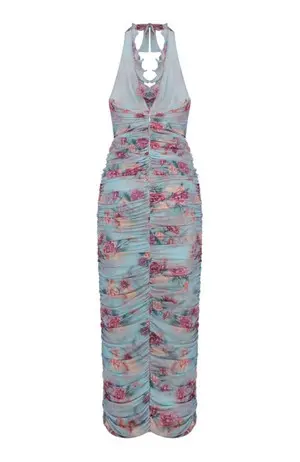 PatBO Flora Mist Midi Dress
