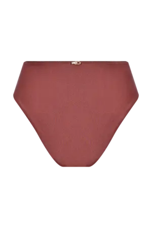 PatBO Golden Dune Lycra Embroidered Bikini Bottom