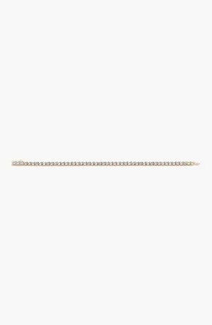 AURATE Unbreakable Lab Grown Sapphire Tennis Bracelet - Yellow