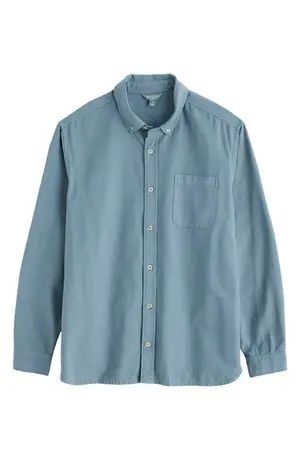 SEASALT CORNWALL Jenken Garment Dyed Long Sleeve Oxford Shirt