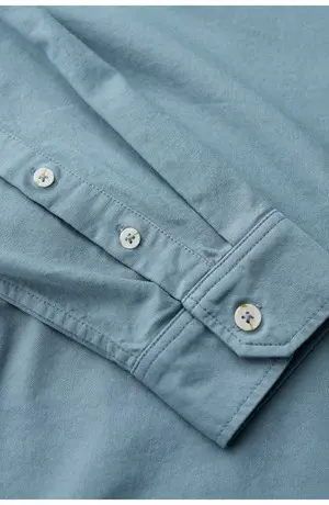 SEASALT CORNWALL Jenken Garment Dyed Long Sleeve Oxford Shirt