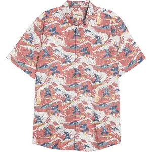 Reyn Spooner Surf Ninjas Button-down Shirt - Red